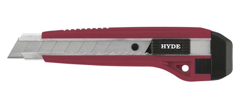Hyde 42030 Auto-Lock 18mm Snap-Off Blade Utility Knife